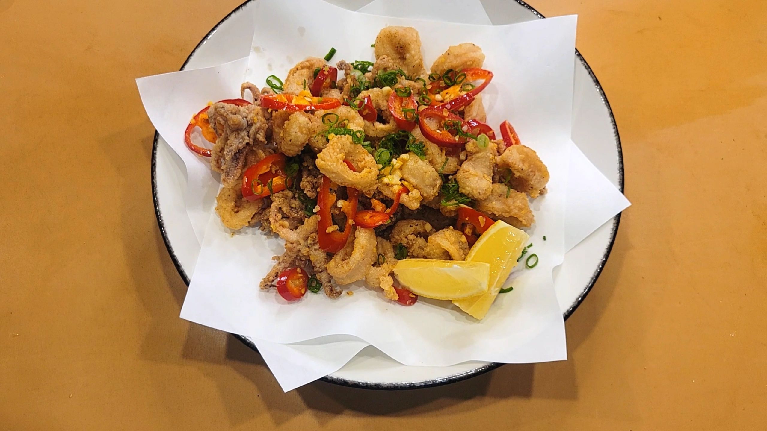 Crispy Calamari w Chinese Five Spice That Will "WOW" Your Guests.